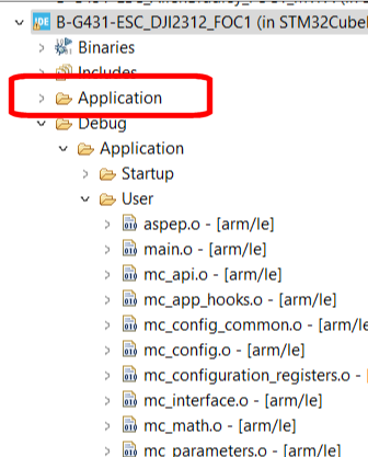 Solved: arm/le binary format files in Project Folder - STMicroelectronics Community