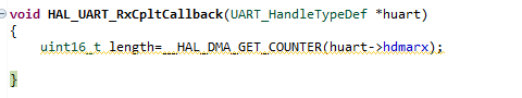 Solved: HAL_UART_Receive_DMA only receive last byte - STMicroelectronics Community
