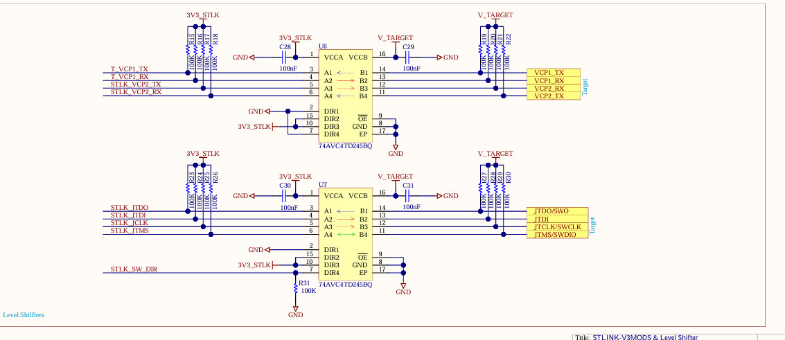 Solved: Compatibility of STLINK-V3MODS SWD Pins with 3.3V ...