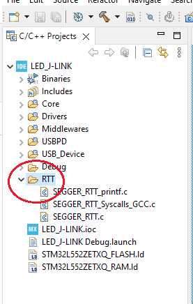 Solved: J-LINK SEGGER with STM32CubeIDE - STMicroelectronics Community