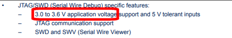 Solved: Compatibility of STLINK-V3MODS SWD Pins with 3.3V ...