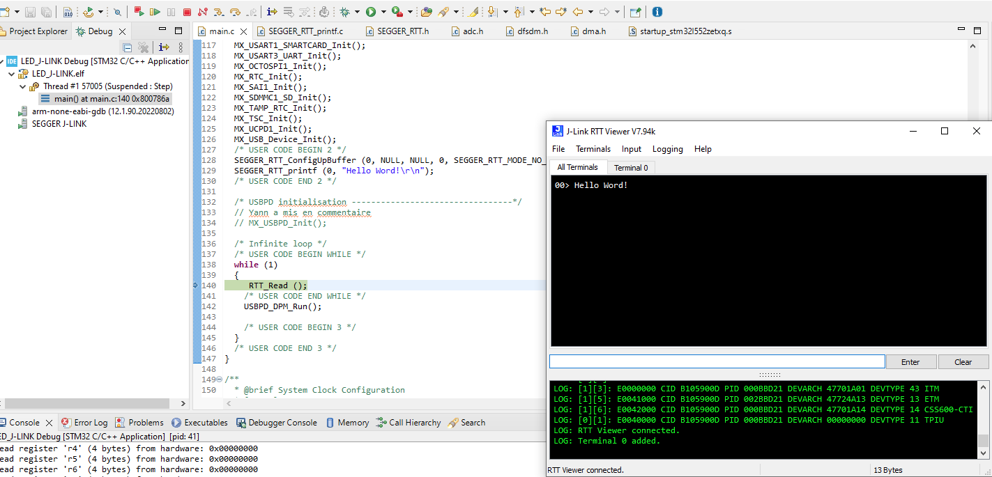 Solved Re J Link Segger With Stm32cubeide Page 4