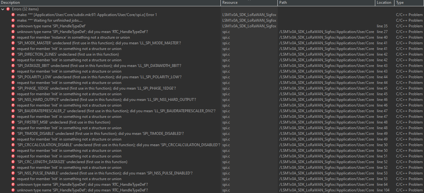 Solved Enabling Peripherals For Spi Communication In Seon Stmicroelectronics Community