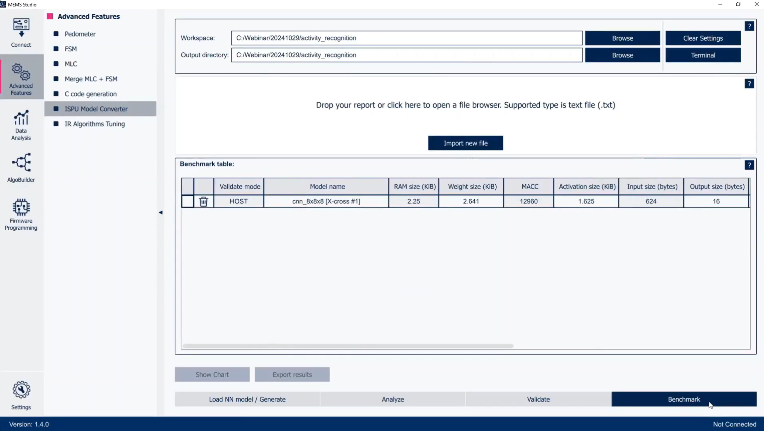 How To Implement A Neural Network On Lsm6dso16is A Stmicroelectronics Community