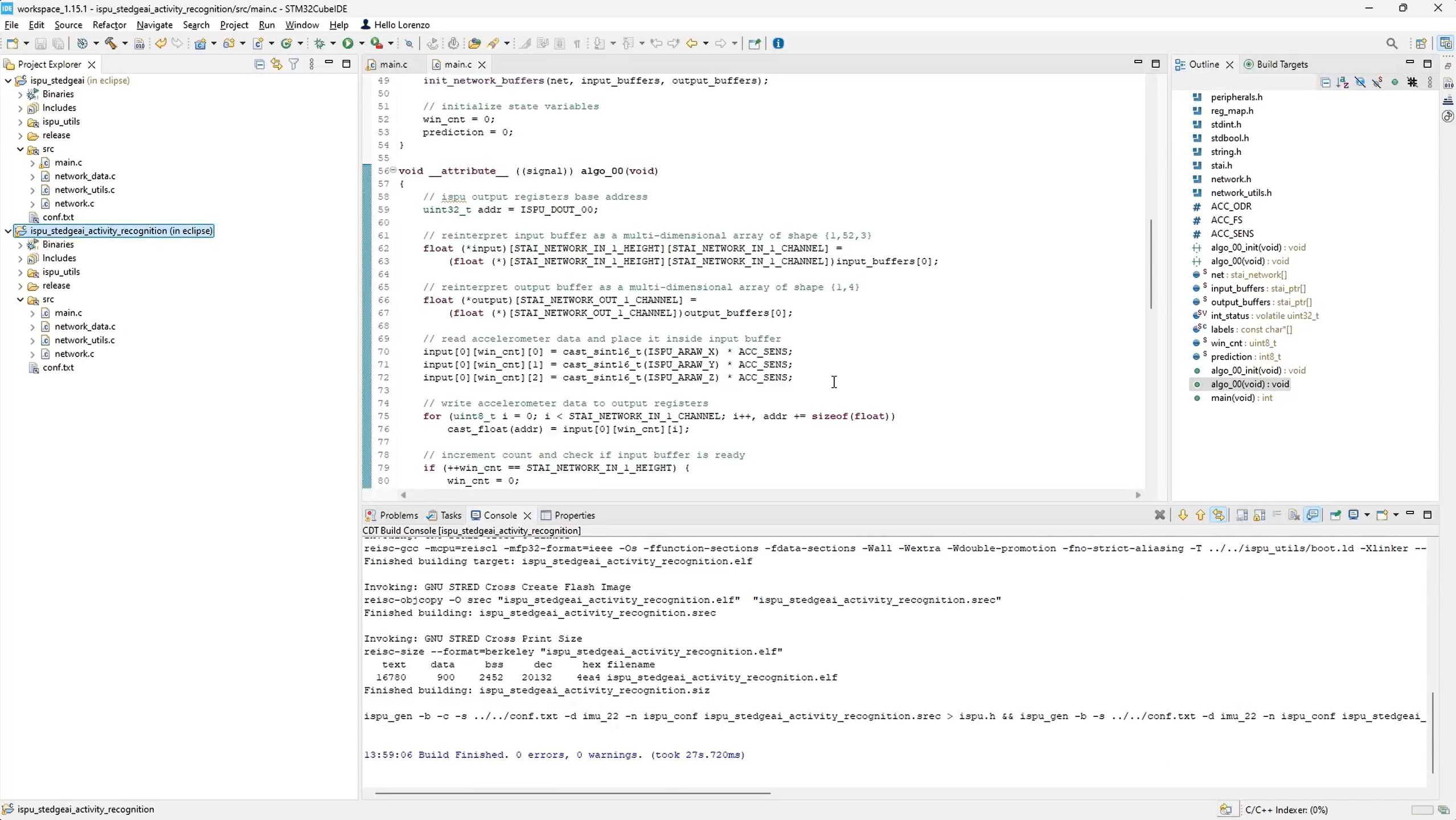 How to implement a neural network on LSM6DSO16IS a... - STMicroelectronics Community