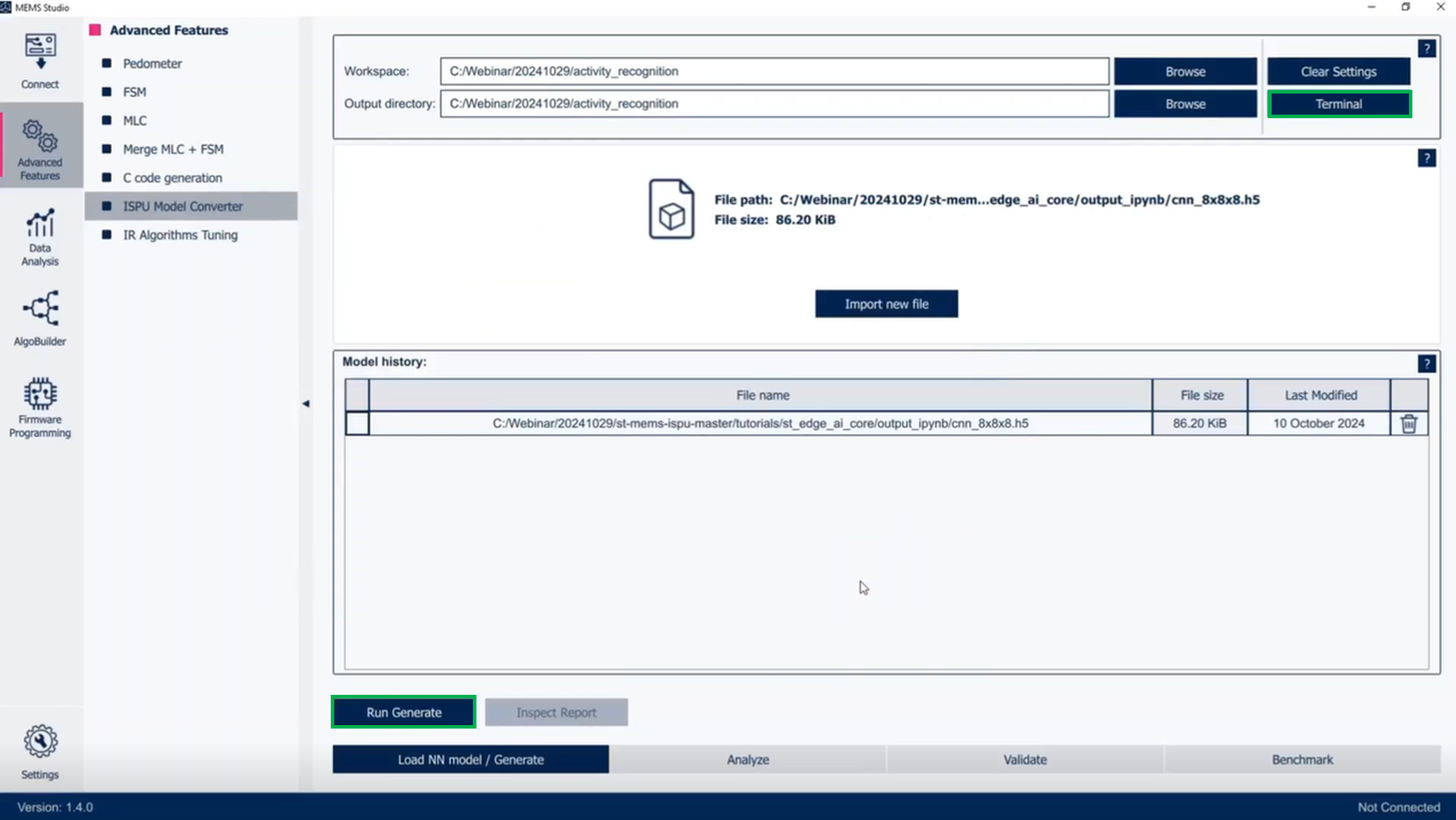 How To Implement A Neural Network On Lsm6dso16is A Stmicroelectronics Community