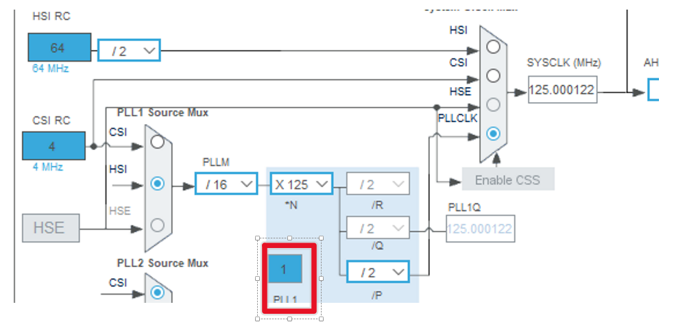 Solved: STM32H563: meaning of "PLL1" on STM32CubeMX clock ... - STMicroelectronics Community