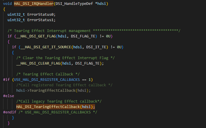 Solved Touchgfx On Custom Board With No Te Pin Stmicroelectronics