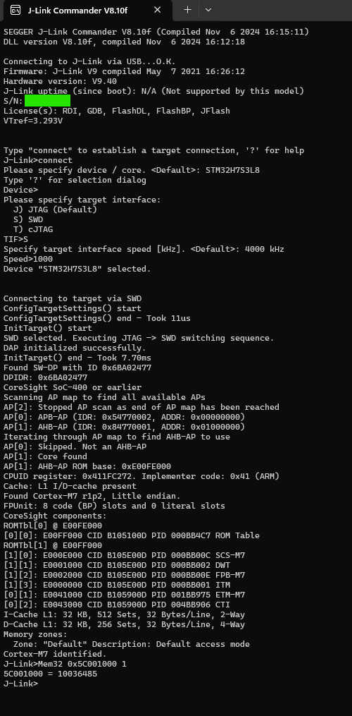 Solved Stm32cubeprogrammer Cannot Connect To Mcu Using J