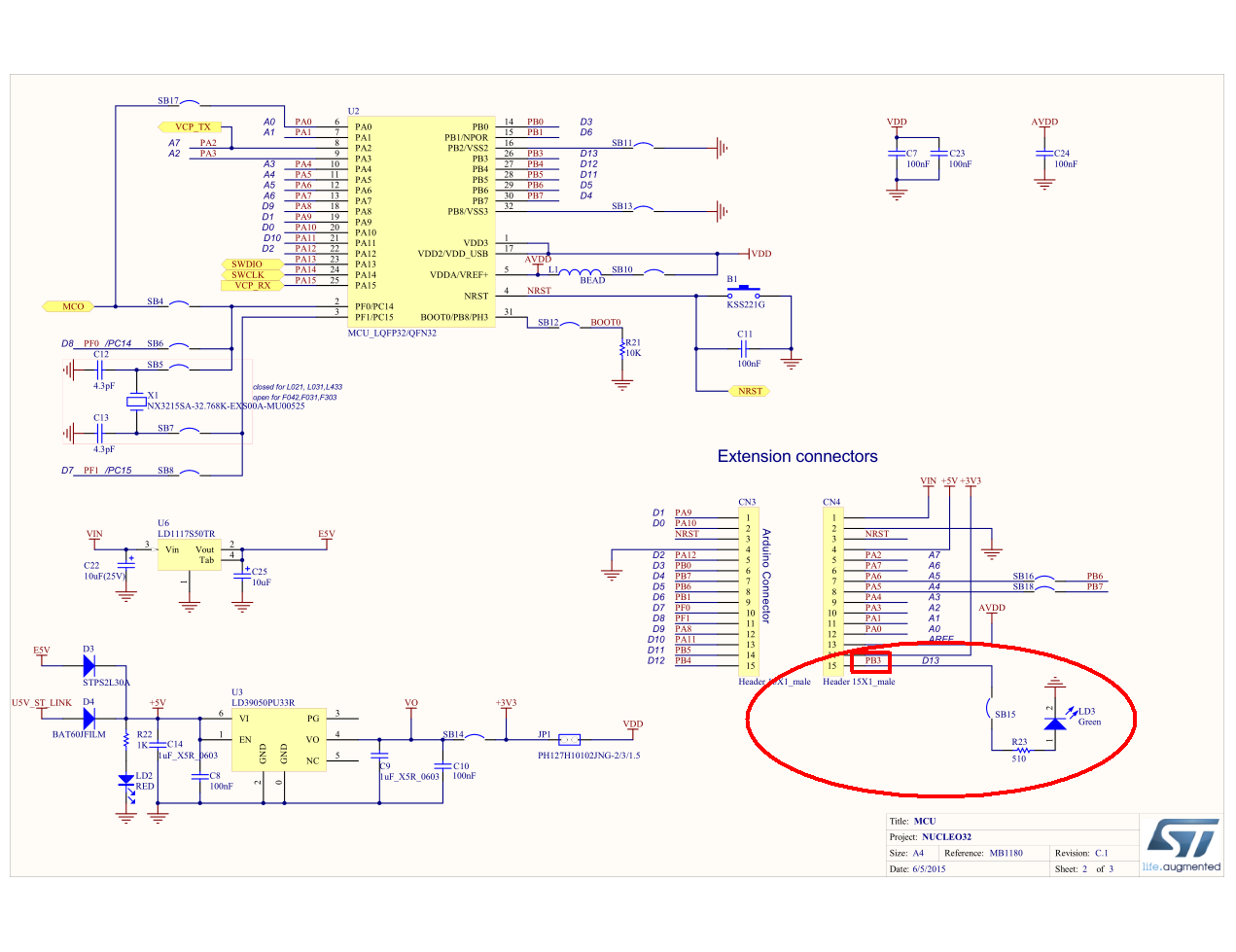 Solved: NUCLEO-L011K4 Low Level Blinky not working - STMicroelectronics Community