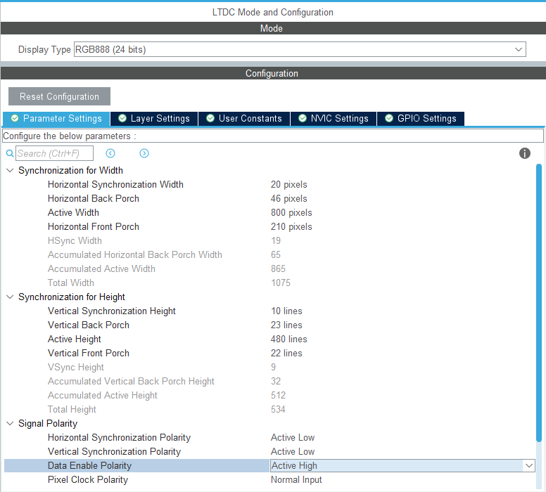Solved: STM32F746 + custom LCD display 800x480 LTDC + Touc ...