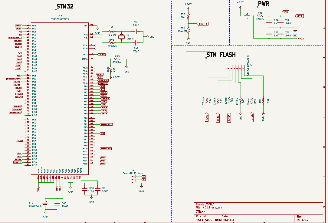 Stm32f407 Custom Board Design Review Stmicroelectronics Community