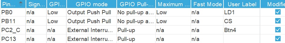 Solved: Ext. Interrupt conflict on STM32H7 ? - STMicroelectronics Community