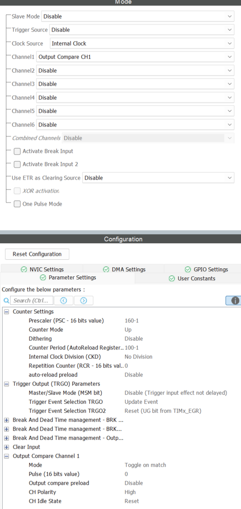 Gpdma Gpio Output Configuration Issues Stmicroelectronics Community