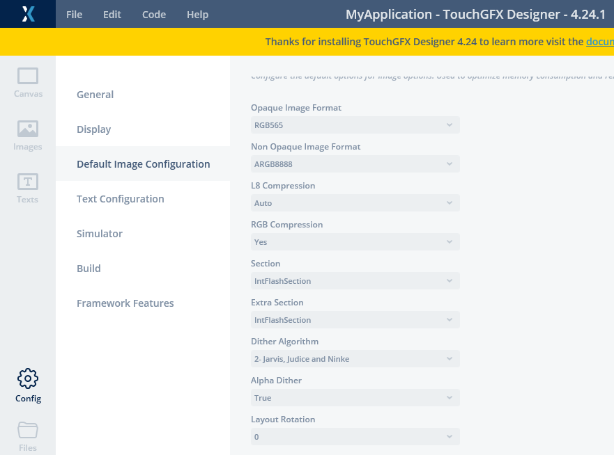 Solved: No texts appear on the LCD with TouchGFX - STMicroelectronics Community