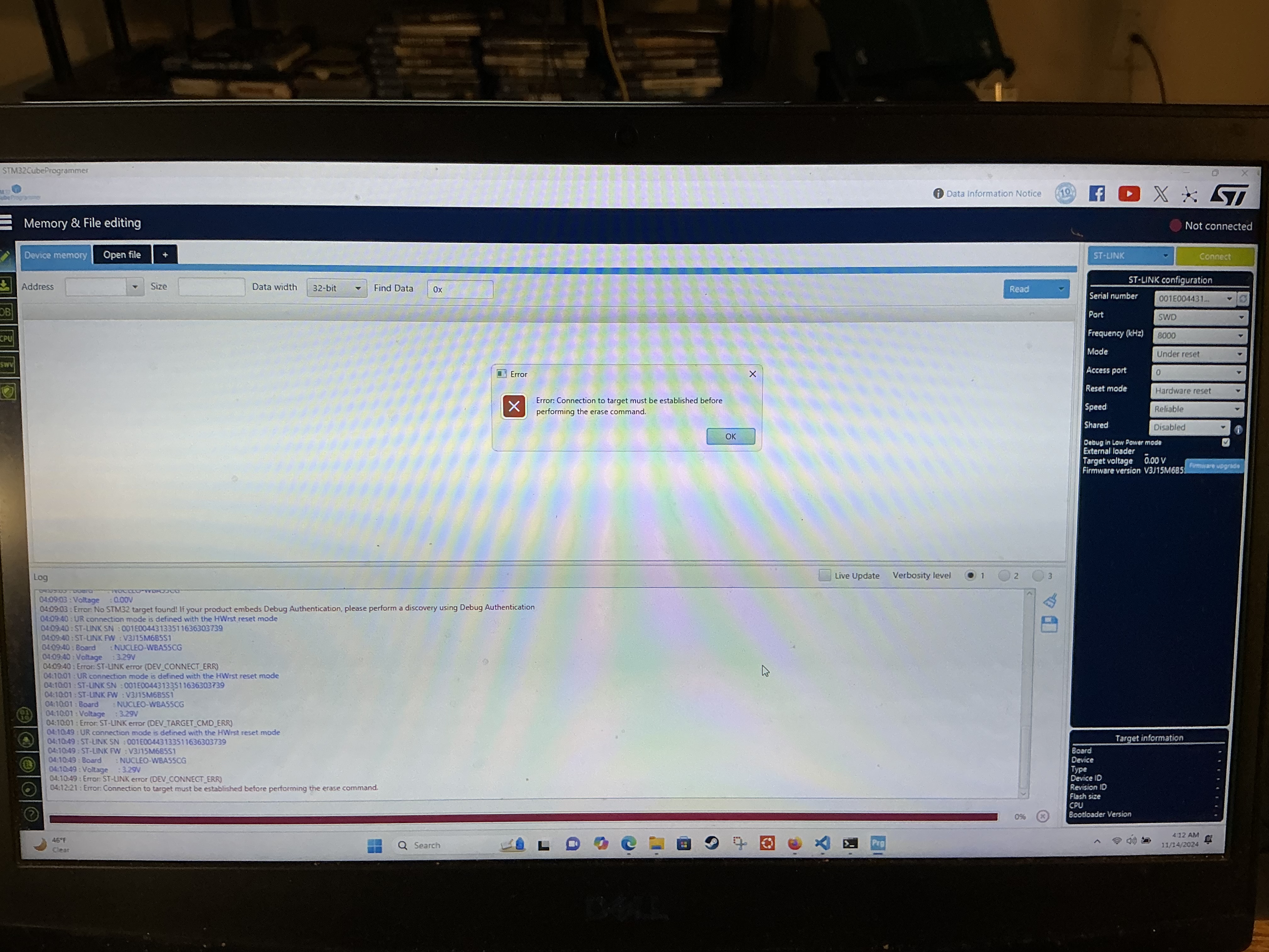 Initialization trouble - STMicroelectronics Community