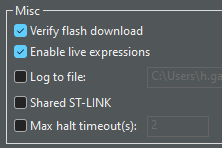 Solved: How to monitor a structure pointer in live express... - STMicroelectronics Community