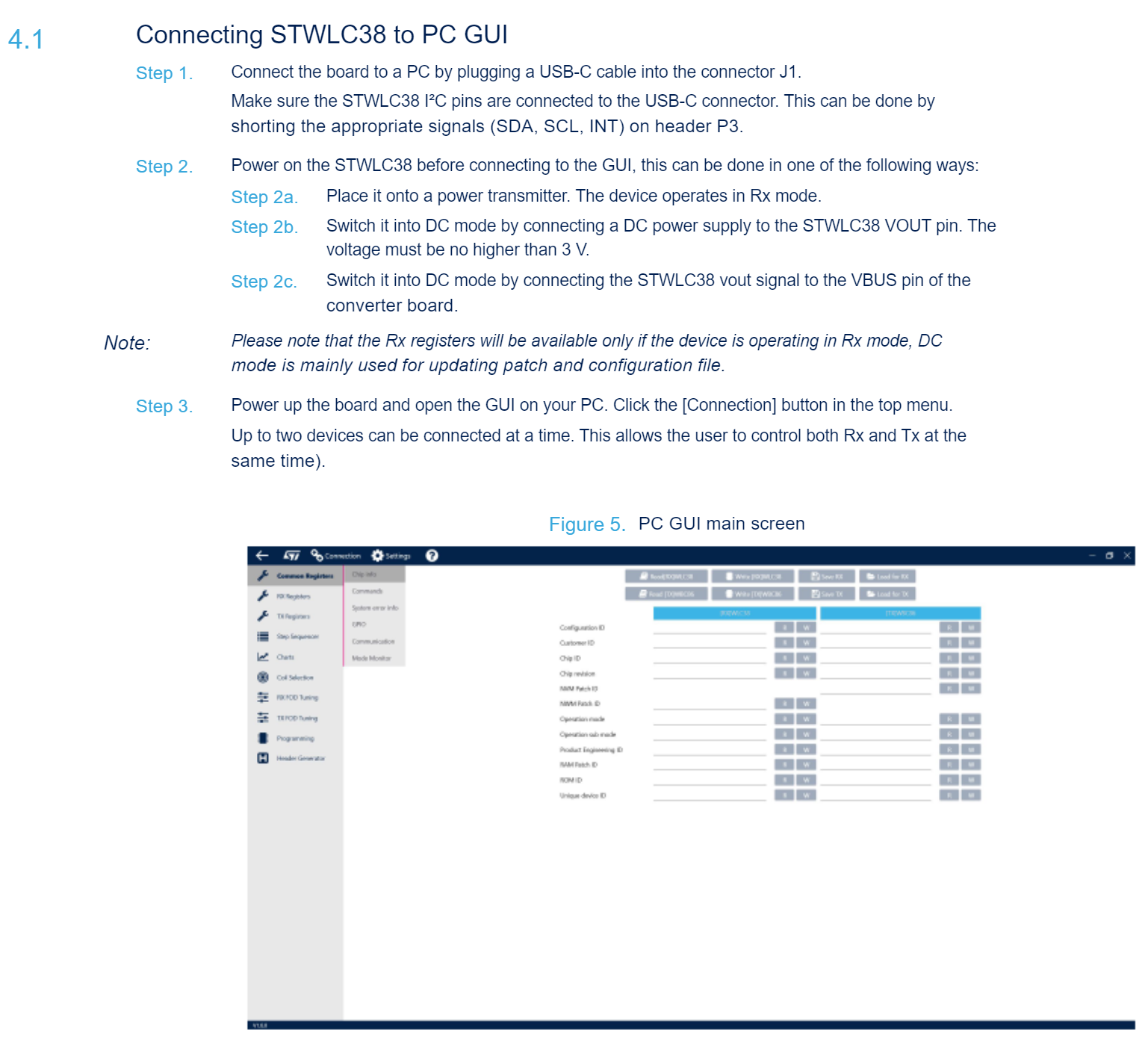 Solved: STSW-WPSTUDIO GUI cannot recognize STEVAL-SWLC38RX... - STMicroelectronics Community