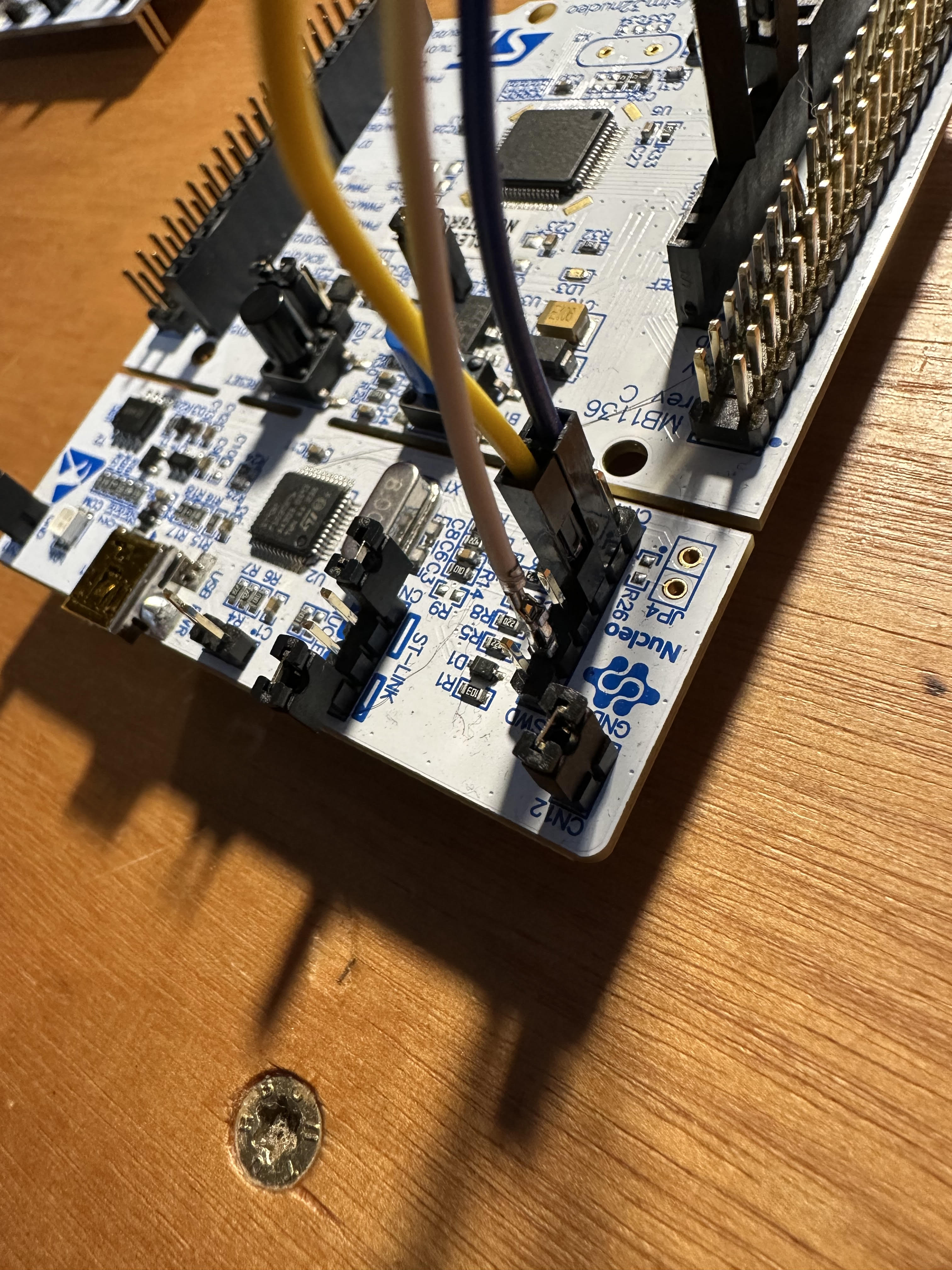 Cannot connect to STM32G0B1 custom board - STMicroelectronics Community