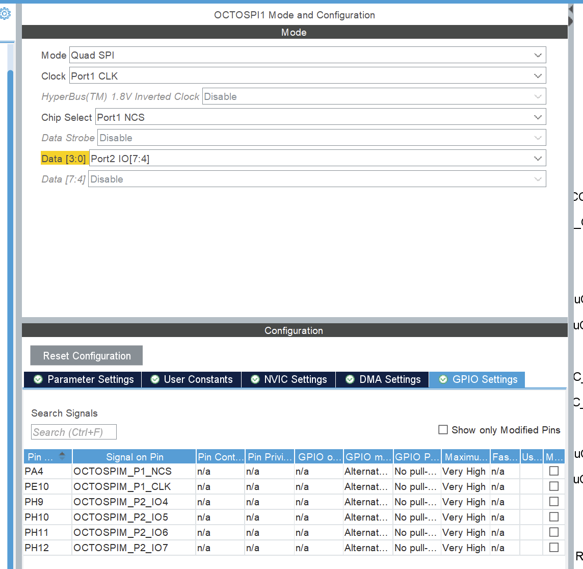 Solved Qspi Mapping Of Pins Io4 Io7 To The Normal 4 Dat