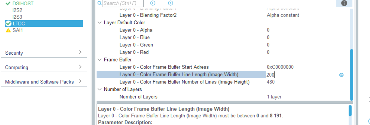 Solved: STM32H7S78-DK error RGB888 - STMicroelectronics Community