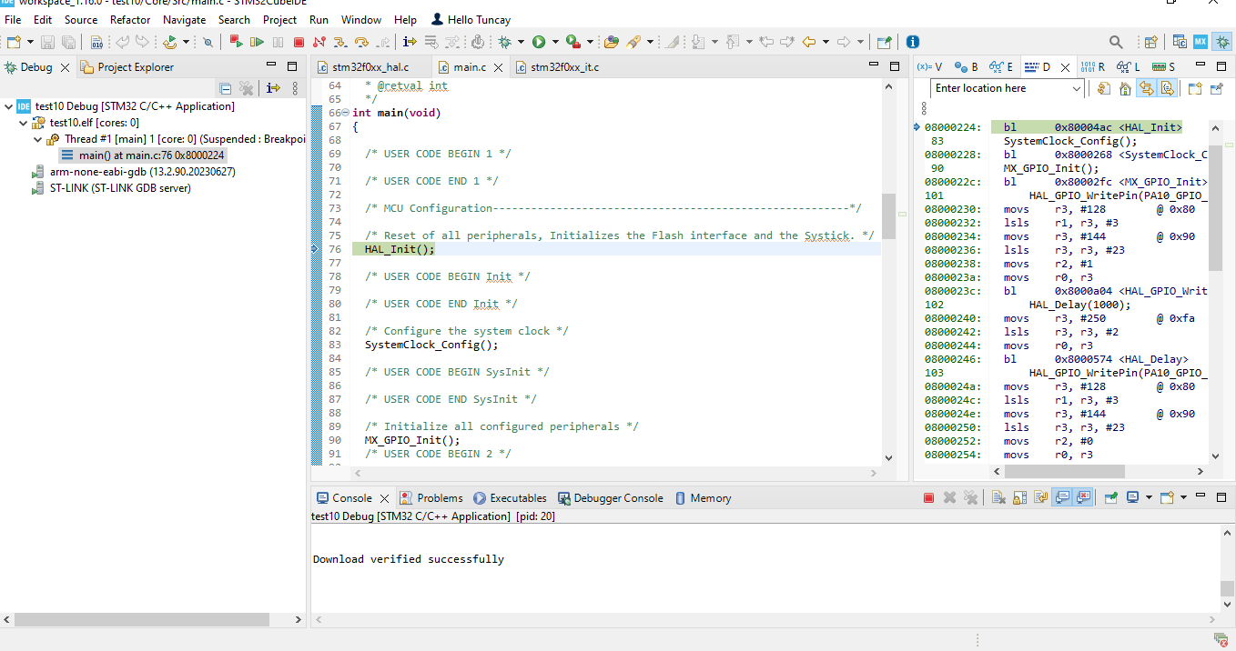 Hal_Delay has stopped working ( STM32F030C6T6 ) - STMicroelectronics Community