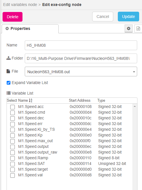 Solved How To Use Stm32cubemonitor To Observer 64bit Leng Stmicroelectronics Community