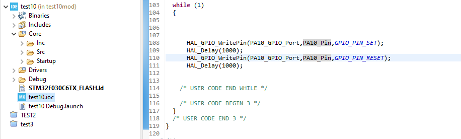 Solved Wait But Mcu Is Unblocked Stmicroelectronics Community