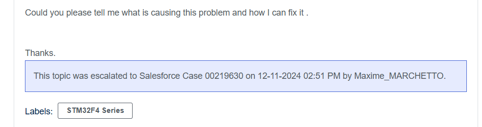 Case Stm32 St Link Utility Cannot Connect Target Stmicroelectronics Community