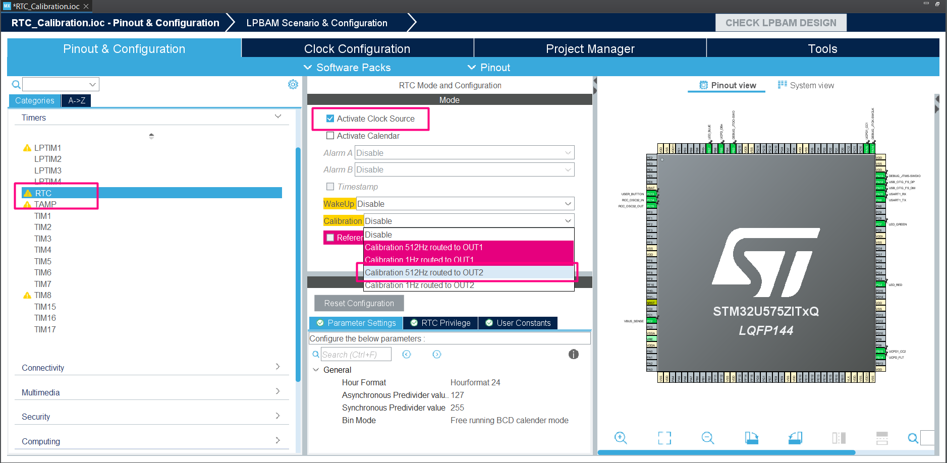 How to calibrate the STM32's real-time clock (RTC) - STMicroelectronics Community