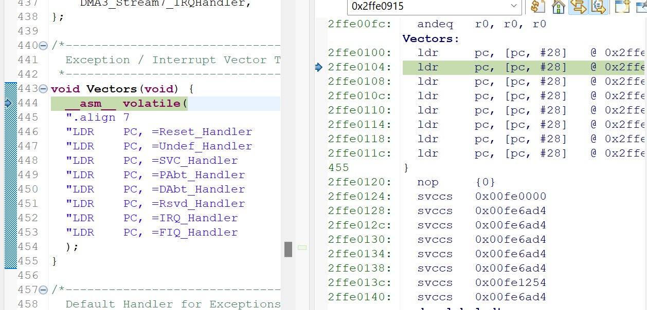 Solved Stm32mp1 Interrupt Causes Undefined Exception In A Stmicroelectronics Community