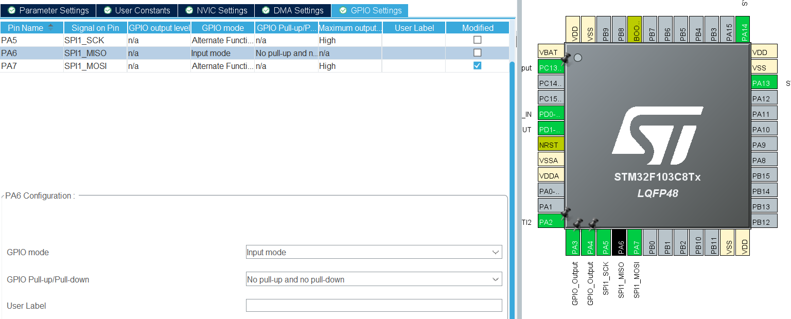 Unable to READ SPI Rx data from NRF24(Slave) into ... - STMicroelectronics Community