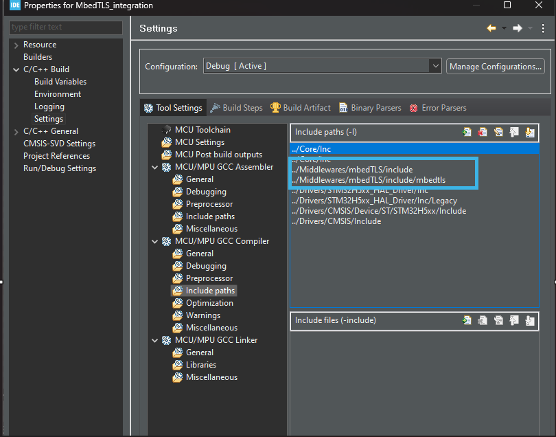 Porting Mbed TLS to the STM32H5 platform with hard ...