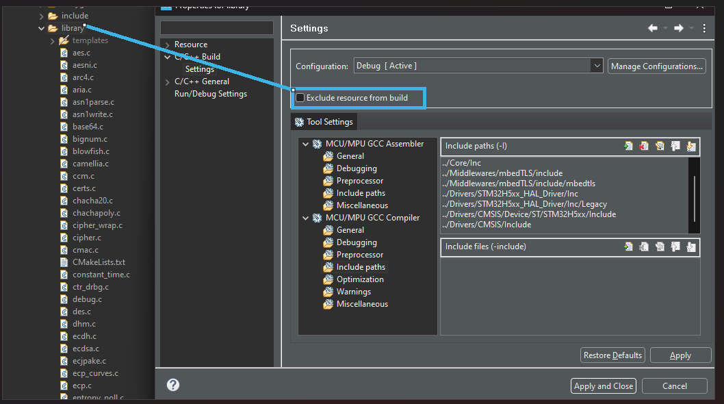Porting Mbed TLS to the STM32H5 platform with hard ...