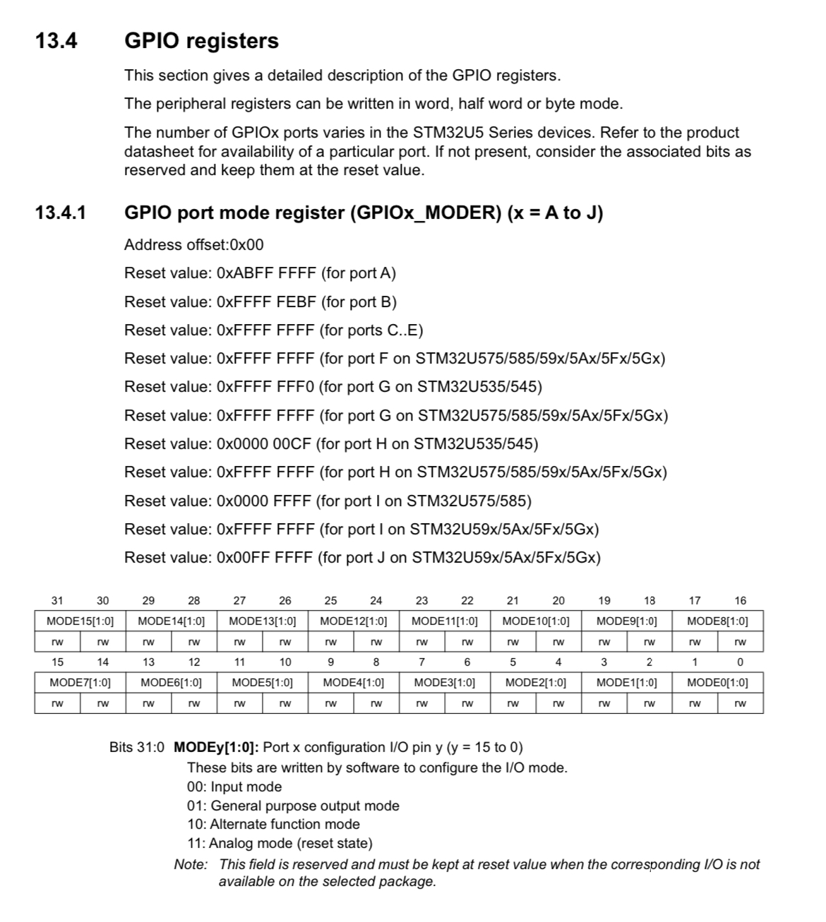 Solved Using Swd Pins As Gpio Stmicroelectronics Community