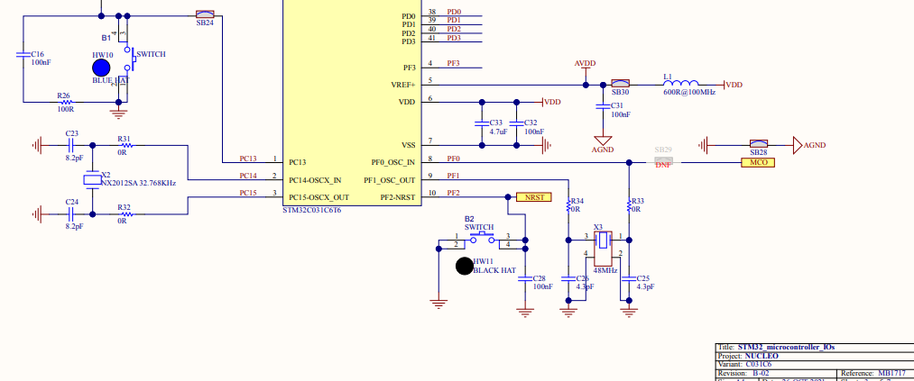 Solved Nucleo 64 Failed Hse On Halrccoscconfig Stmicroelectronics Community