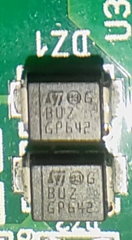 Solved: diode reference BUZ GP642 or BUZ Z338 - STMicroelectronics Community