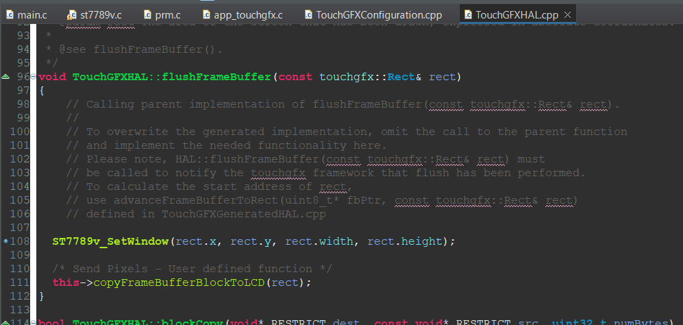 Solved: TouchGFX not running on STM32H563 with SPI LCD int... - STMicroelectronics Community