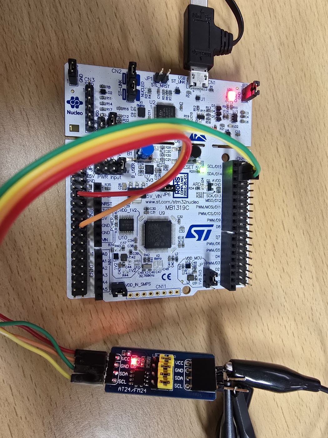 STM32L4xx I2C waveform is something strange. - STMicroelectronics Community