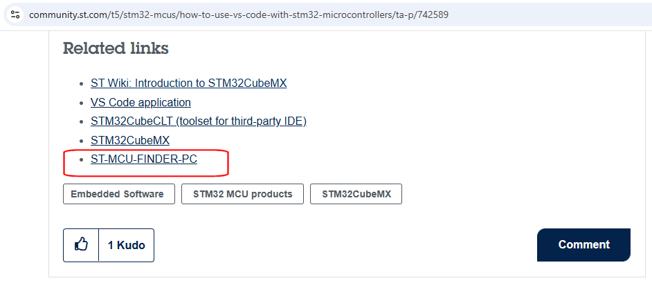 Solved: Bad link - STMicroelectronics Community