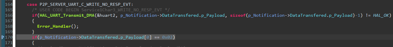 How to set BLE Characteristic value length - STMicroelectronics Community