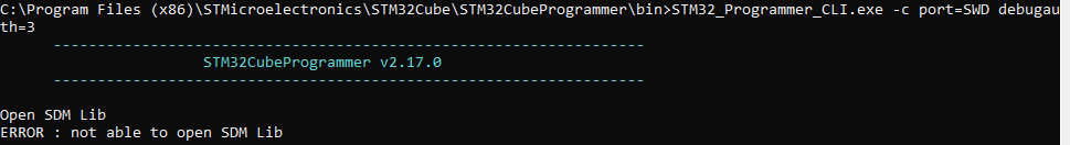 STM32H563Zi: Error in initializing ST-LINK device. - Page 2 - STMicroelectronics Community