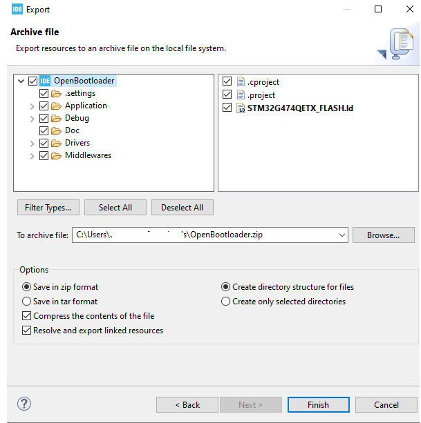 Export Application Example Stmicroelectronics Community