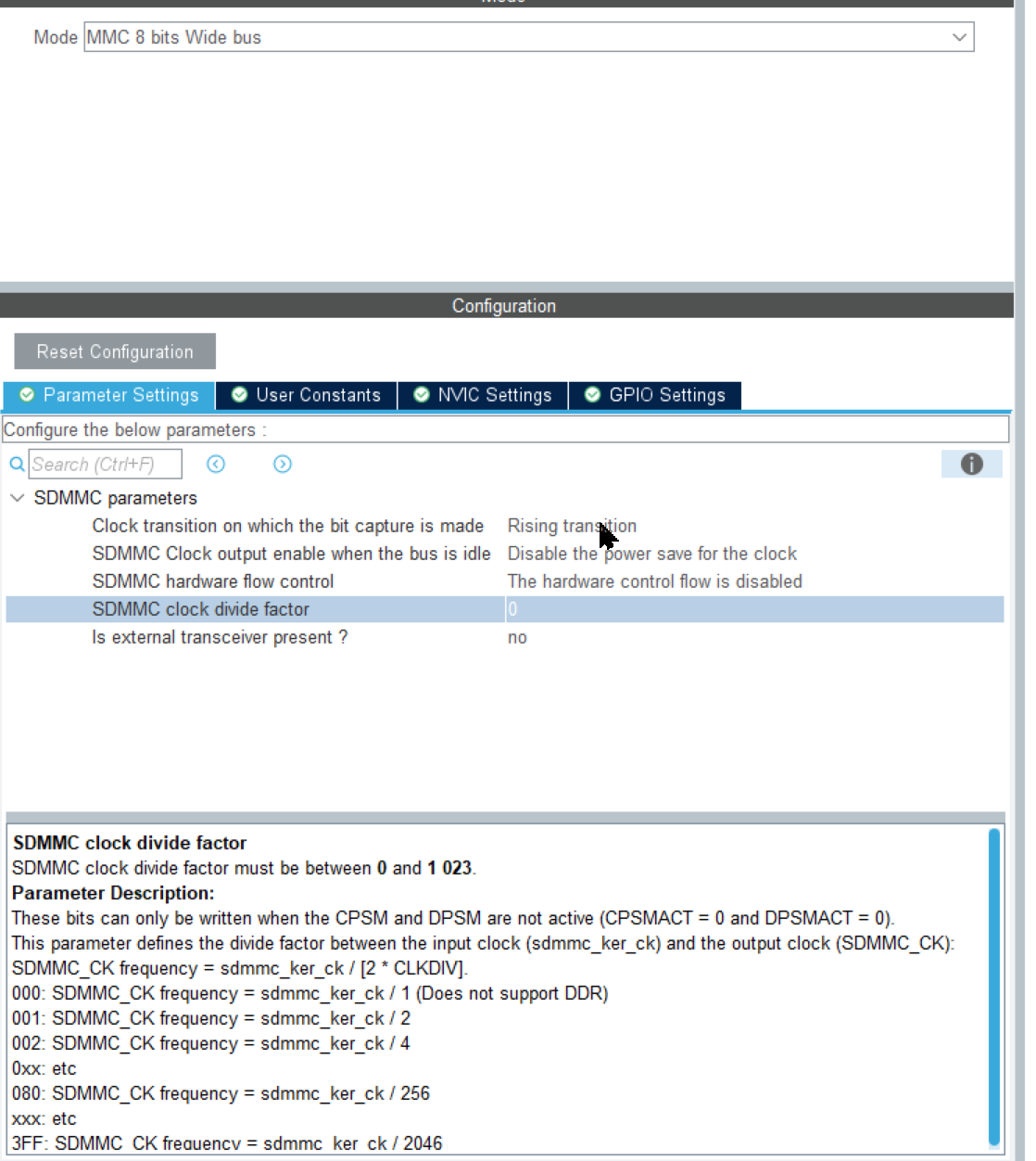 Solved Stm32h750b Dk Emmc Use Example Stmicroelectronics Community
