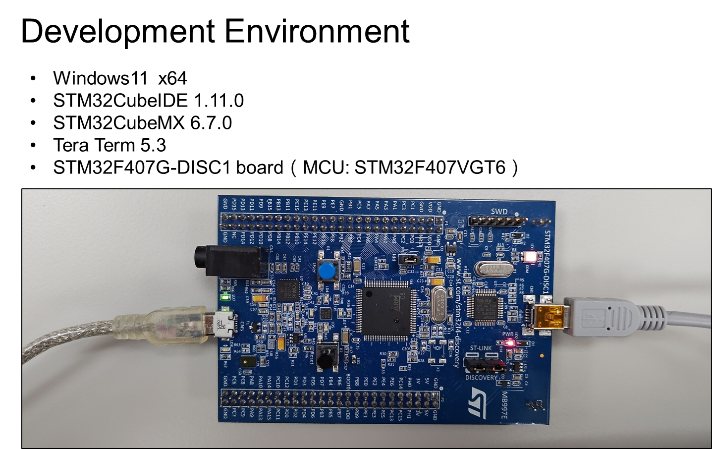 Solved Stm32f407g Disc1 Board Usb Cdc Communication Faile Stmicroelectronics Community 