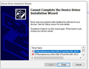 Solved: st-link driver installation for Windows 11 - STMicroelectronics Community