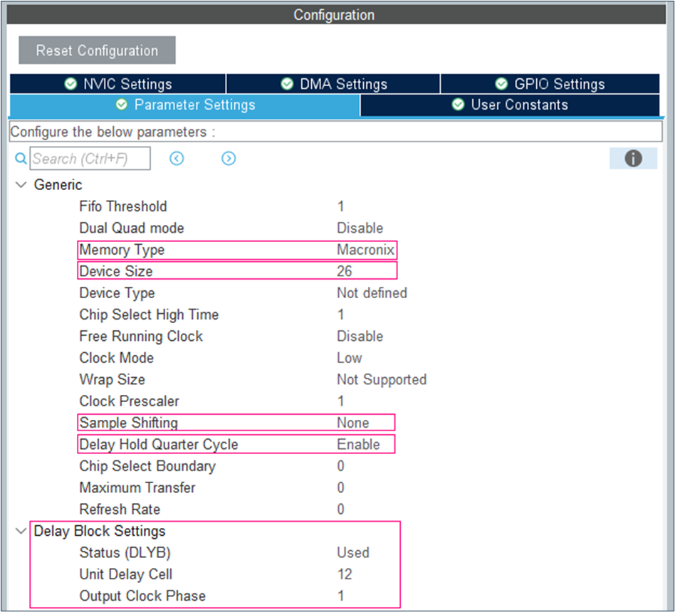 How To Calibrate The Delay Block With The Octospi Stmicroelectronics Community