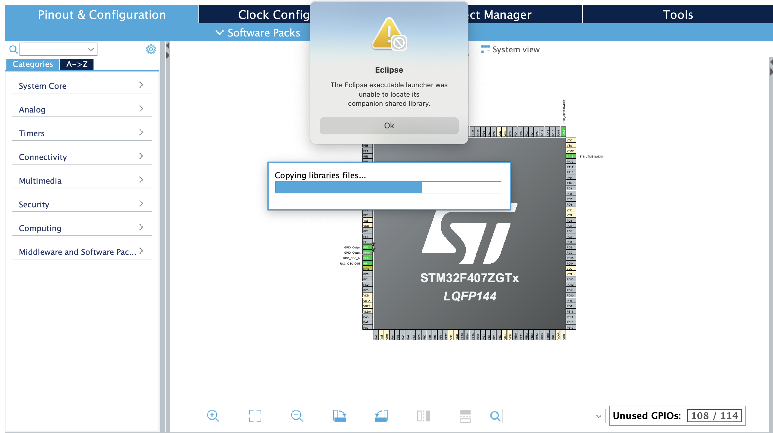 STM32 CubeMX - Generate Code fails on a Mac - Page 4 ... STM32 CubeMX - Generate Code fails on a Mac - Page 4 ...
