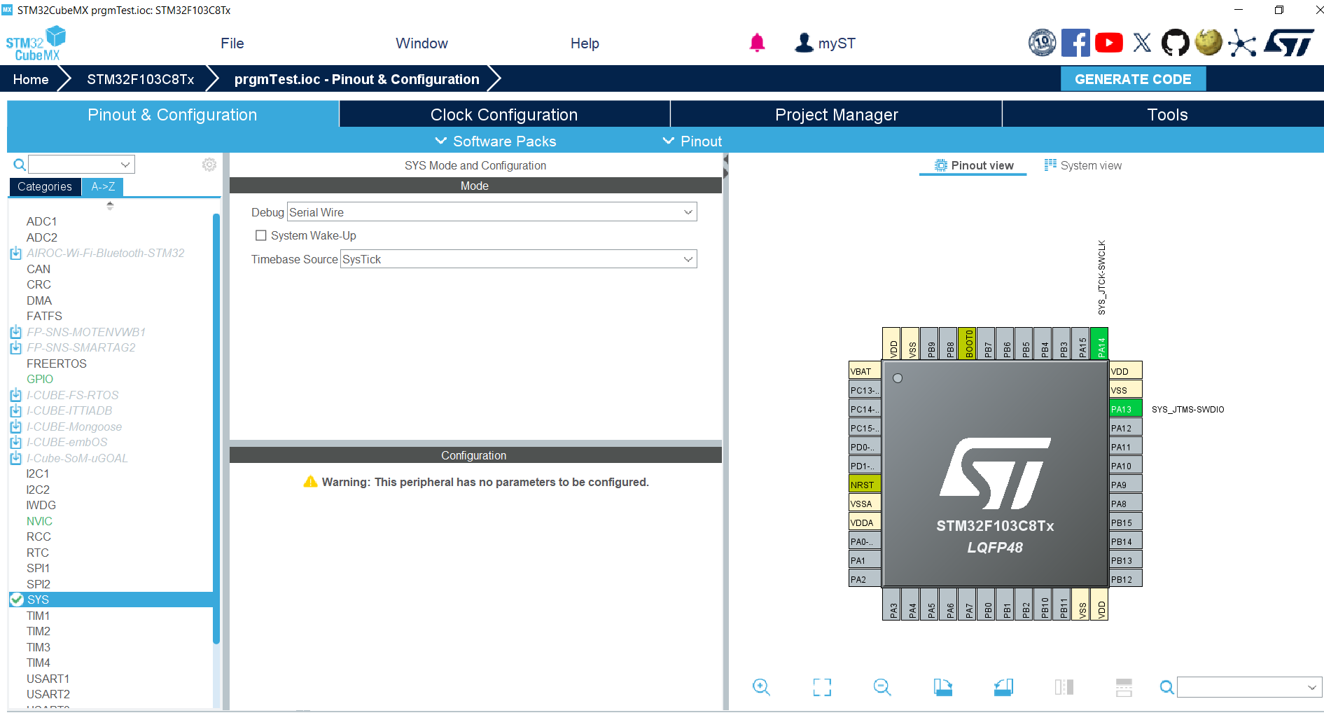 Solved: problem with debug - STMicroelectronics Community