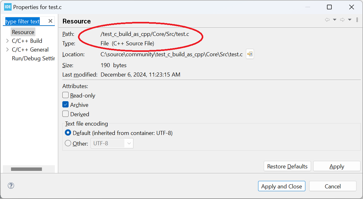 How to tell CubeIDE to compile specific *.c files ... - STMicroelectronics Community